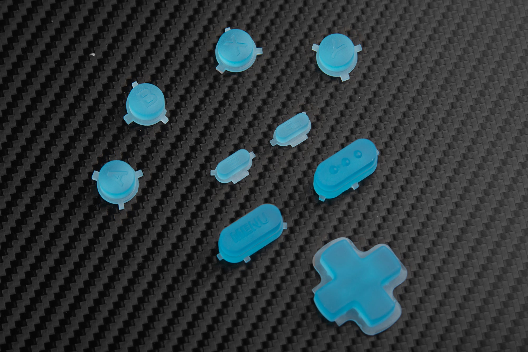 Ice Blue Steam Deck Button Set – Deck Buttons