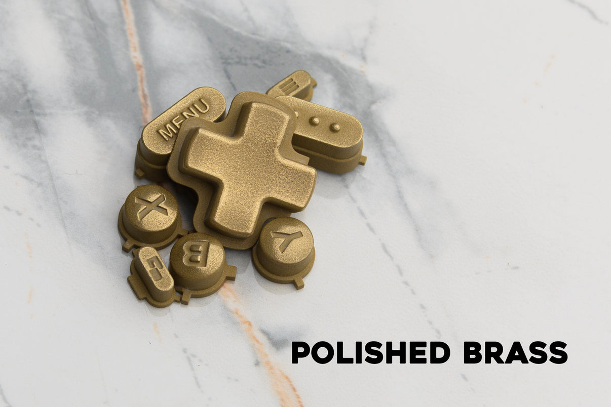 Brass, Copper, & Aluminum Steam Deck Button Sets – Deck Buttons