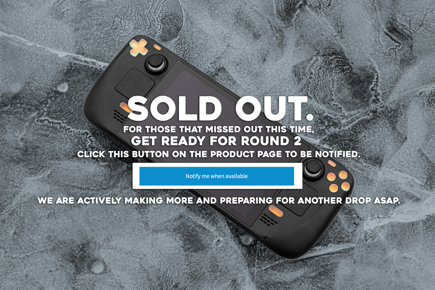 Holographic Steam Deck Button Set – Deck Buttons